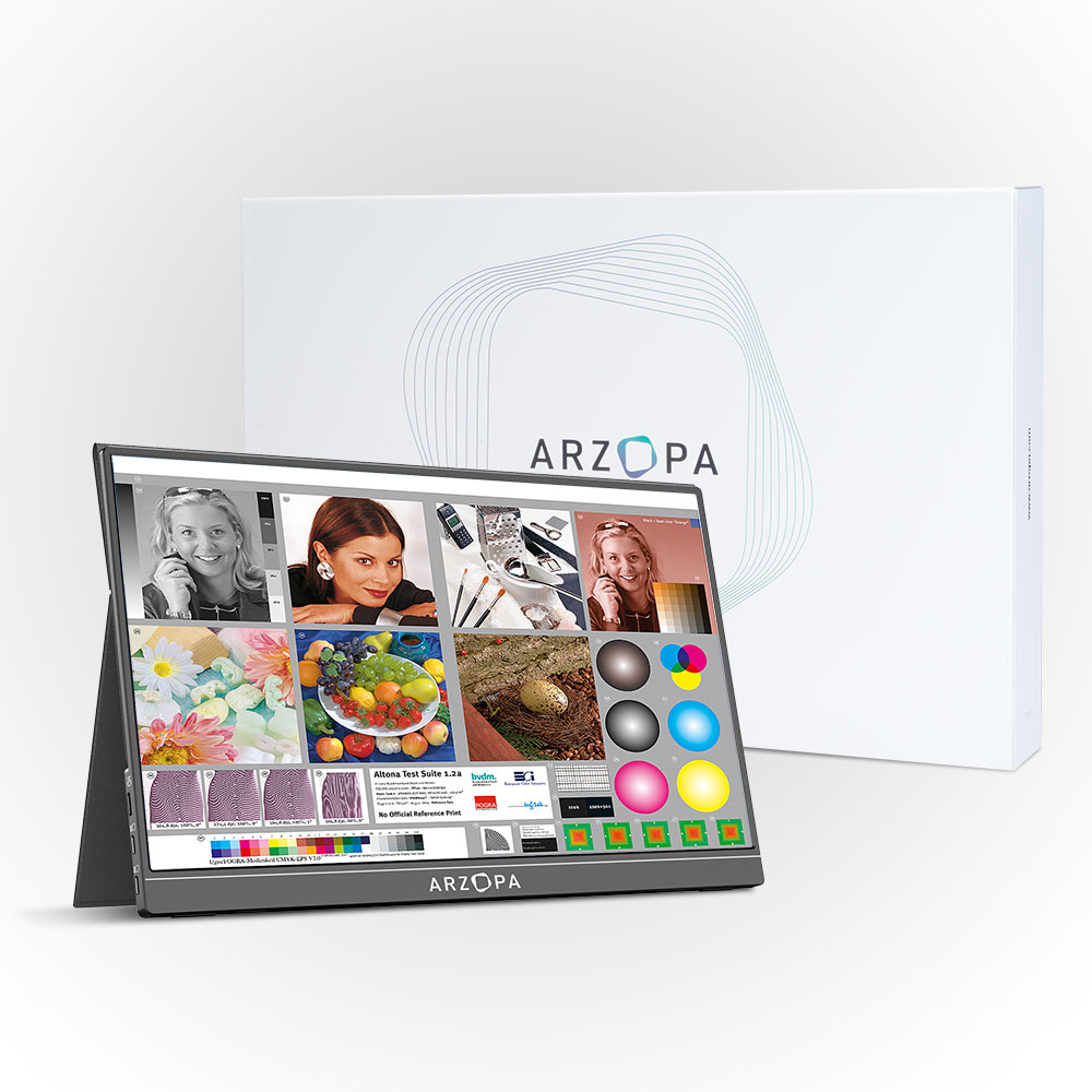 Arzopa Monitor 17,3" A1 MAX FHD 1080P Portable , 92172101 - Tiskara i ...